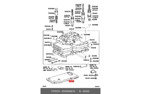 TOYOTA 35330-06010 35330-28010,35330-0W010,35330-06010