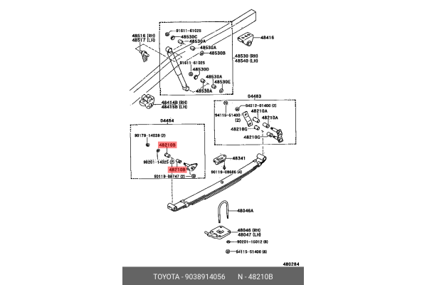 TOYOTA 90389-14056 90389-14056