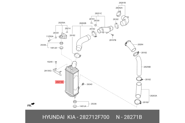 Hyundai / KIA 282712F700 282712F700