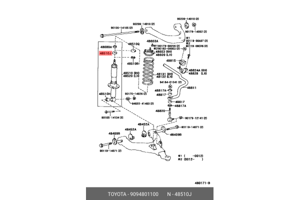 TOYOTA 90948-01100 90948-01056,90948-01100