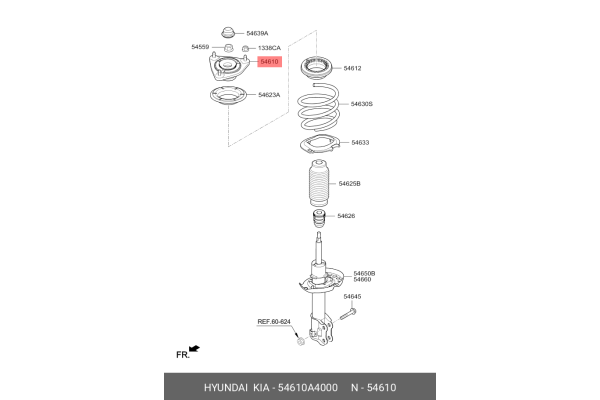KIA 54610-A4000 54610-A4000,54610-A1000,54610-2P050