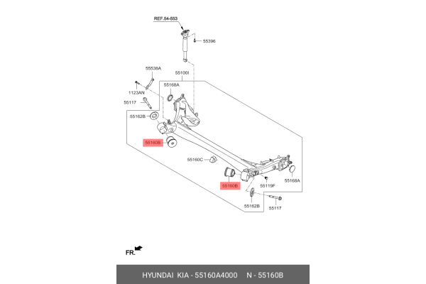 KIA 55160-A4000 55160-A4000