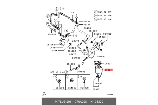 MITSUBISHI 1770A208 1770A208