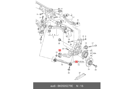 VAG 8K0 505 279 E 8K0 505 279 E