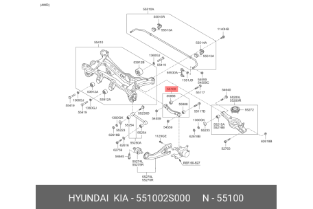 KIA 55100-2S000 55100-2S050,55100-2S000