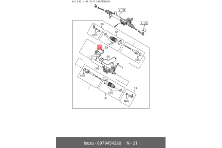 ISUZU 8-97945-426-0 8-97945-426-0