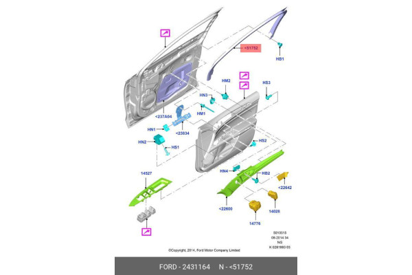 FORD 2431164 2431164