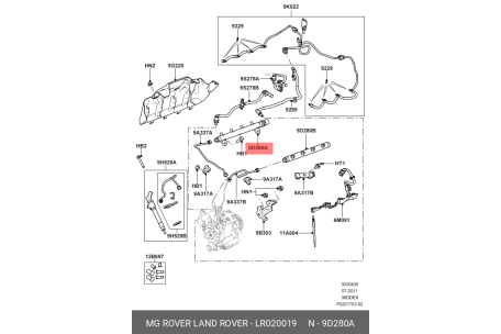 LAND ROVER LR020019 LR020019