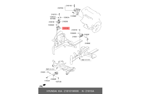 HYUNDAI 21810-1W000 21810-1R000,21810-3X000,21810-3X000,21810-4L000 ...
