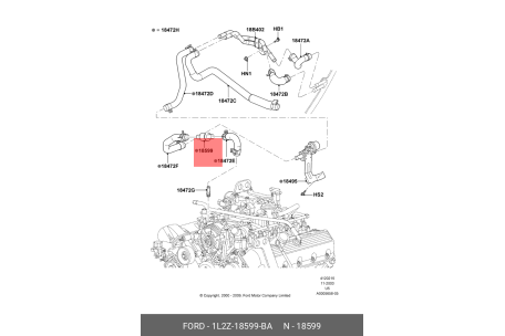 FORD 1L2Z18599BA 1L2Z18599BA