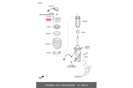 KIA 54610-D4000 54610-D3000,54610-D7000,54610-D5000,54610-D3500,54610 ...