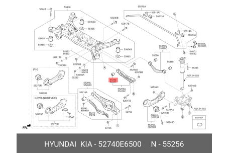 KIA 52740-E6500 52740-E6500,52740-E6500,52740-D4500