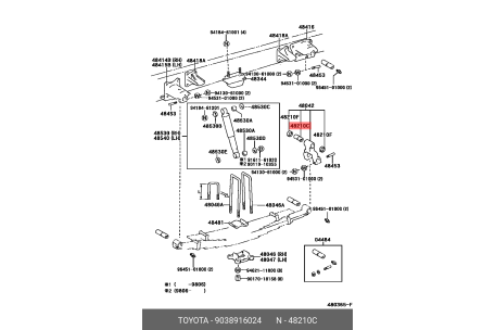 TOYOTA 90389-16024 90389-16026