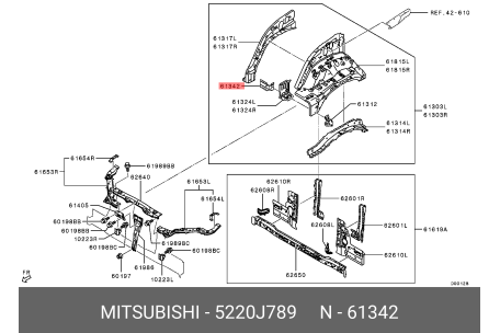MITSUBISHI 5220J789 5220J789