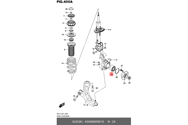 SUZUKI 43440M55K10 43440M55K10