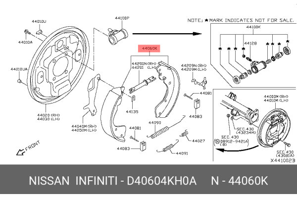 NISSAN D4060-4KH0A D4060-4JA0A,D4060-4KH0A