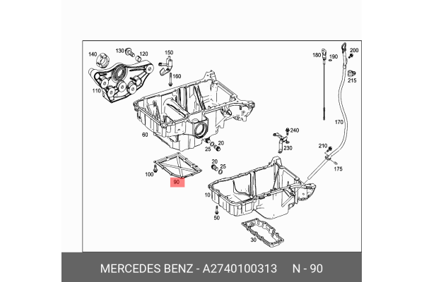 Daimler AG A2740100313 A2740100313