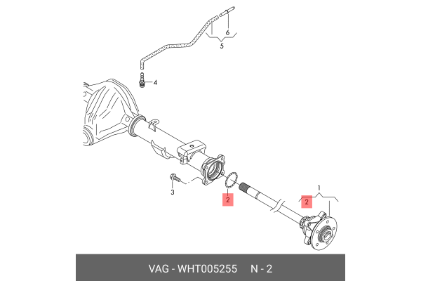 VAG WHT005255 WHT005255