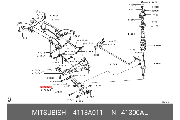 MITSUBISHI 4113A011 4113A011