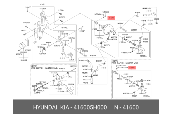 Hyundai / KIA 416005H000 416005H000