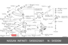 NISSAN 54500-2S688 54500-2S686,54500-2S601