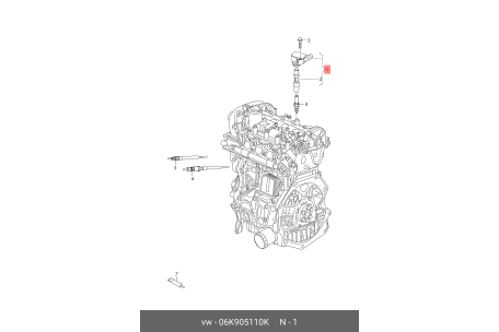 VOLKSWAGEN 06K905110K 06K905110K