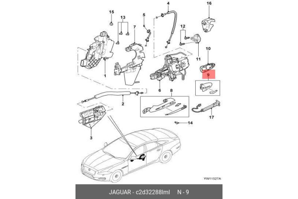 JAGUAR C2D32288LML C2D32288LML