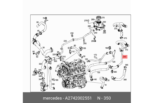 MERCEDES-BENZ 2742002551 2742002551