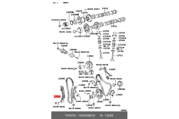 TOYOTA 1355928010 1355928010