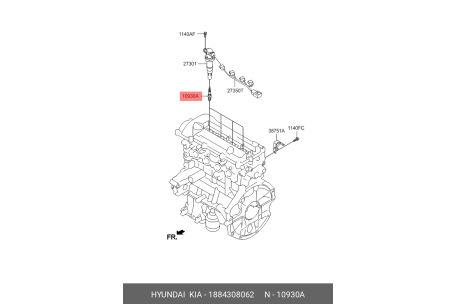 HYUNDAI 18843-08062 18854-10080,18846-11070,18846-11070,18855-10060