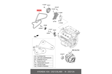 KIA 25212-3LAB0 25212-3LAB0