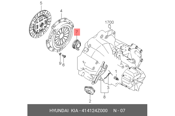 KIA 41412-4Z000 G561-16-510C,LF01-16-510,0K011-16-510