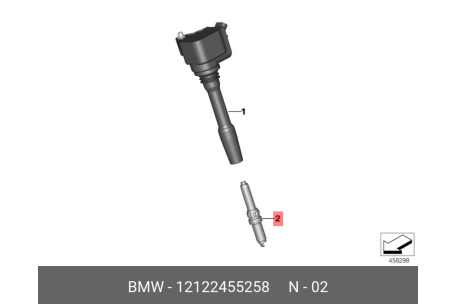 BMW 12 12 2 455 258 12 12 0 046 646,12 12 2 455 258