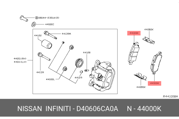 NISSAN D4060-6CA0A D4060-6CA0A,D4060-6CA1A