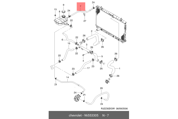 GM 96553305 96553305