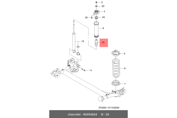 GM 96494604 96494604