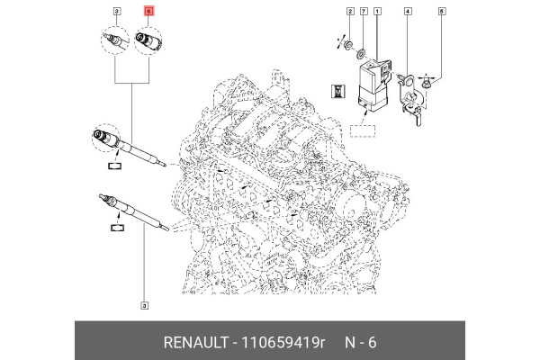 RENAULT 110659419R 110659419R