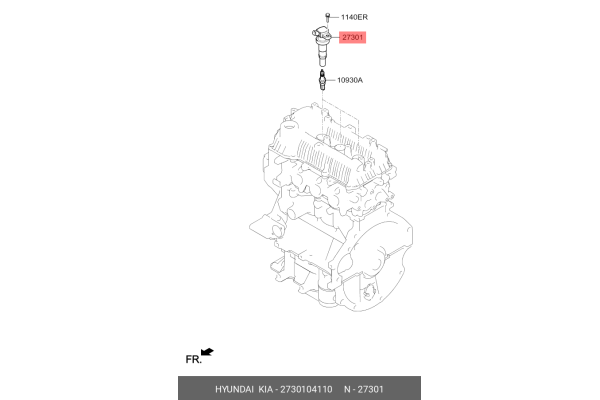 Hyundai / KIA 2730104110 2730104110
