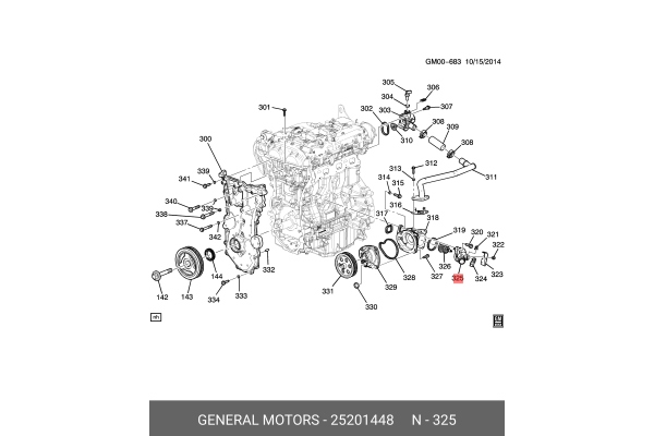 GM 25201448 25201448