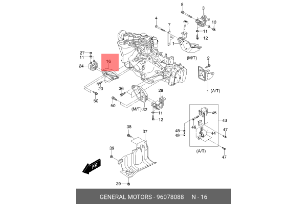 GM 96078088 96078088