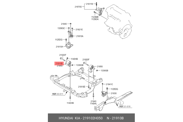 HYUNDAI 21910-2H050 21910-2H000,21910-2H150
