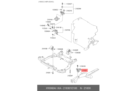 HYUNDAI 21830-1E100 21830-1E100