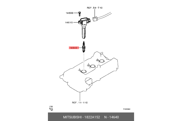 MITSUBISHI 1822A152 1822A152
