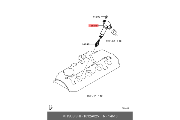 MITSUBISHI 1832A025 1832A025
