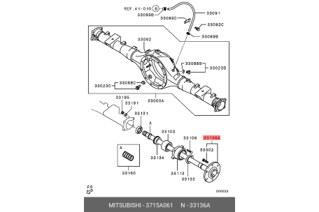 MITSUBISHI 3715A061 3715A061