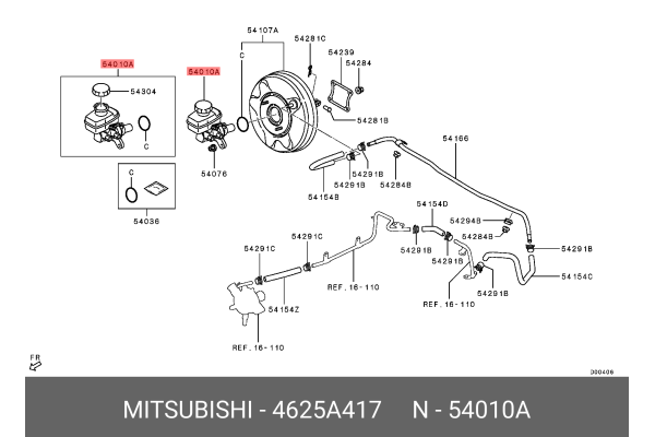 MITSUBISHI 4625A417 4625A417