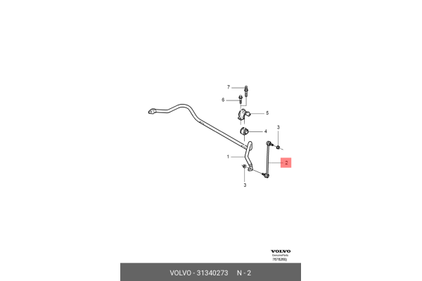 VOLVO 31340273 BP4K-34-170,51320-TRN-H02,508739,BP4K-34-170C,31340273 ...