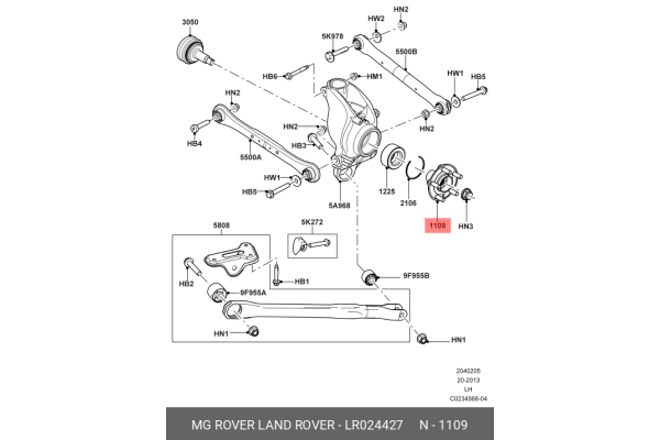 LAND ROVER LR024427 LR024427