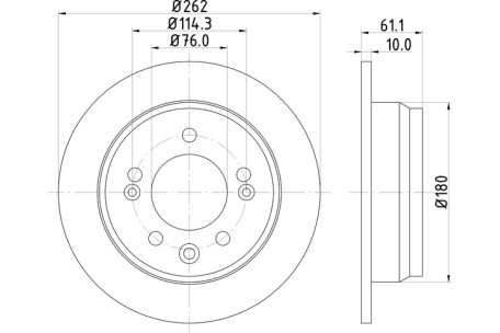 NISSHINBO ND6076K 58411-1H300,58411-3S000,58411-1K300,584112H300,58411 ...