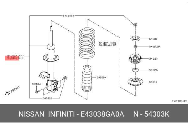 NISSAN E4303-8GA0A E4303-8GA0A